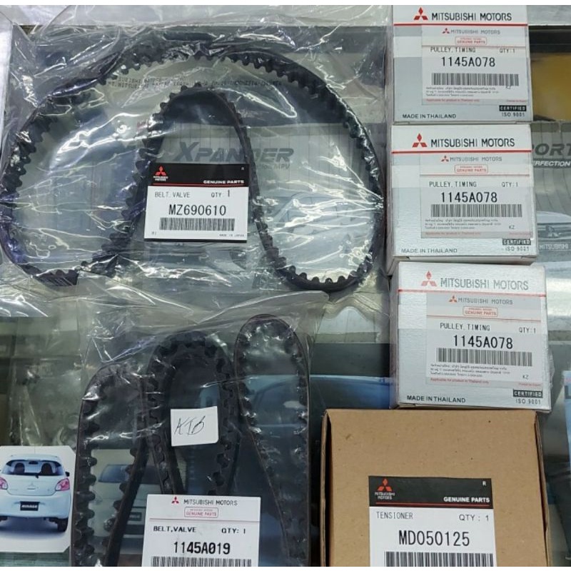 Jual Timing belt set mitsubishi pajero sport-triton | Shopee Indonesia