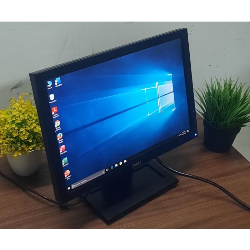 Jual Monitor Dell 17 Inch E1709Wc Wide, Murah, Mulus, Bergaransi, Like New | Shopee Indonesia