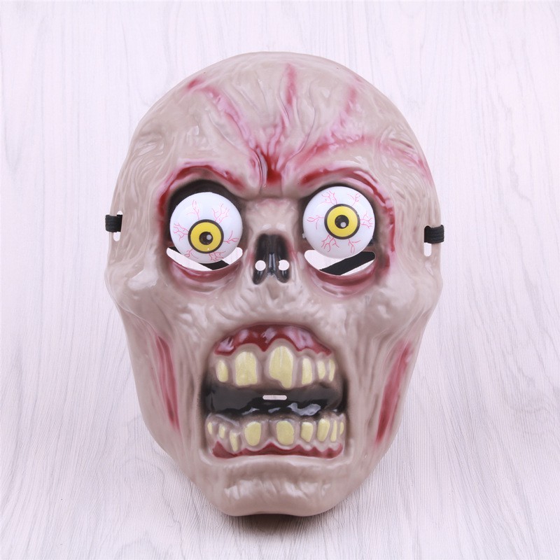 Jual TOMZ topeng mad zombie halloween mask masker properti hantu setan ...