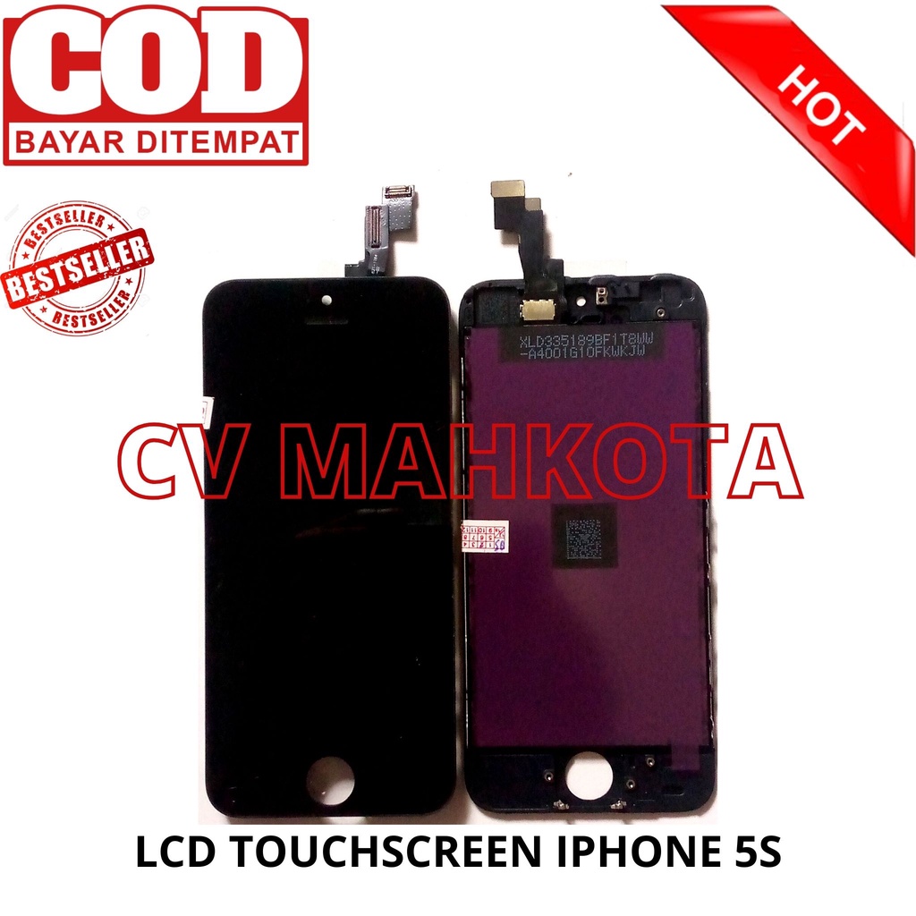 Jual LCD TOUCHSCREEN IP 5S - IP5S - IP 5 S ORIGINAL | Shopee Indonesia
