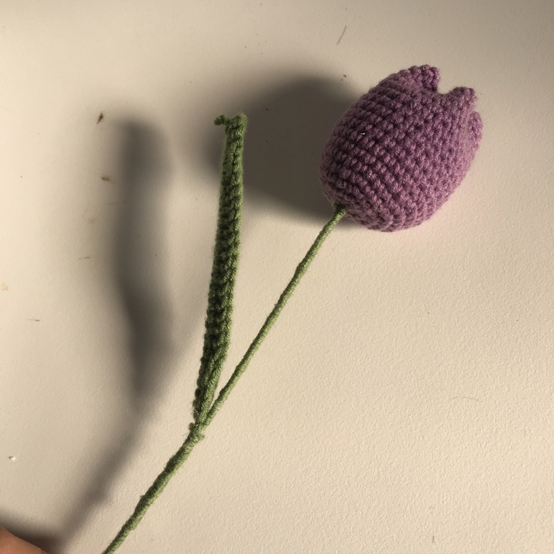 Jual Tulip Rajut // Tulip Crochet // Bunga Rajut Handmade -+ 35cm ...