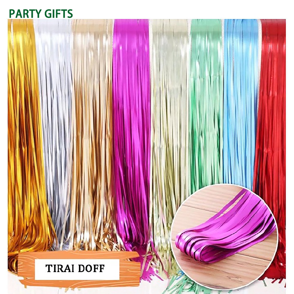 Jual TIRAI RUMBAI PLASTIK/TIRAI RUMBAI PESTA/TIRAI RUMBAI WARNA WARNI ...