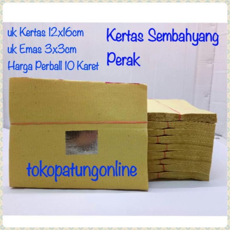 Jual Kertas Sembahyang Emas / Perak | Shopee Indonesia