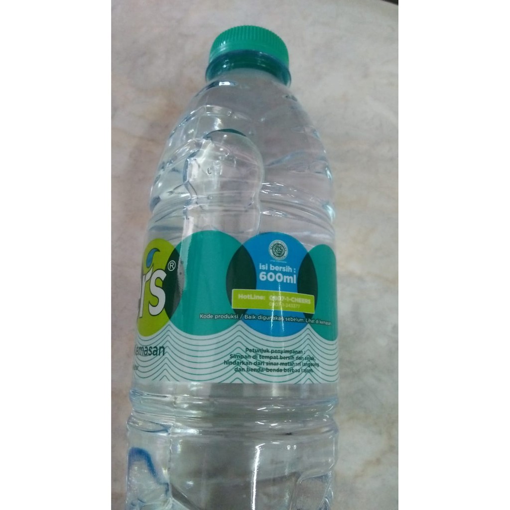 Jual Air minum kemasan botol CHEERS 600 ml | Shopee Indonesia