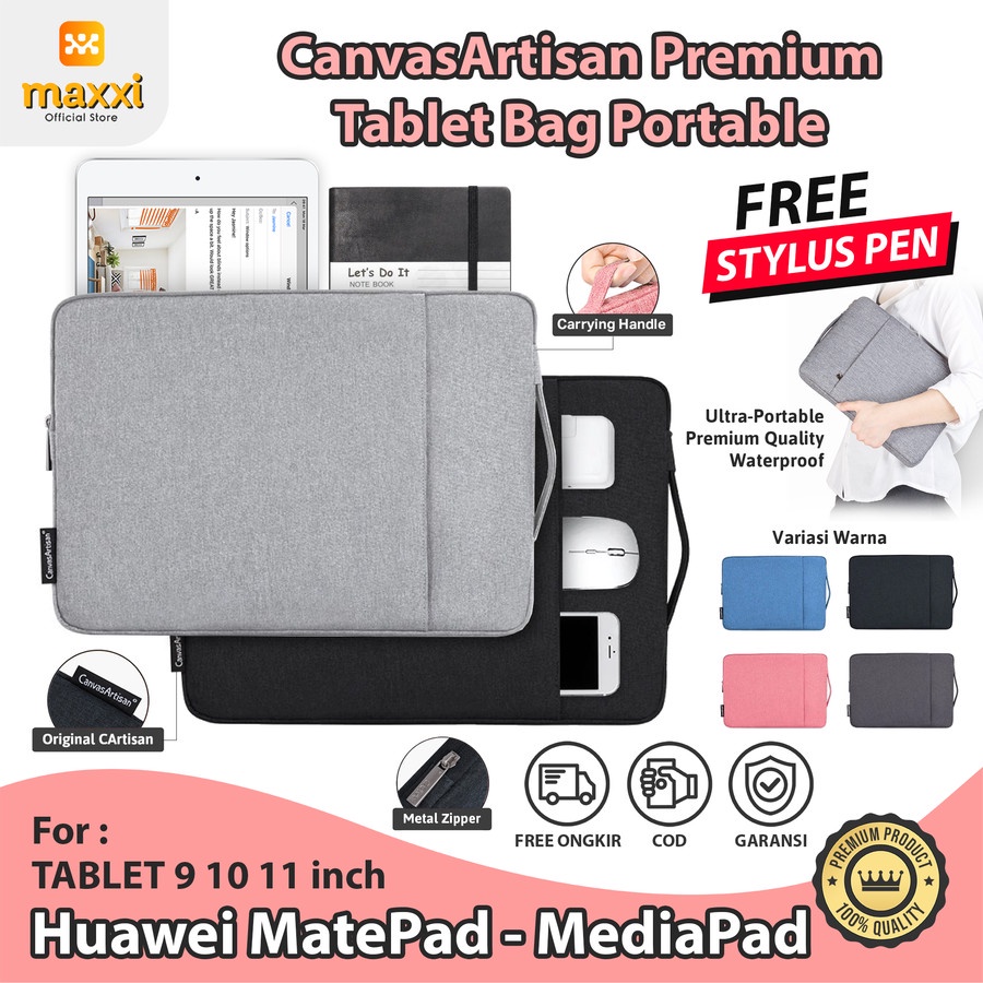 Jual Tablet Bag Case Casing Soft Tas Huawei MatePad T10s 10.4 11 ...