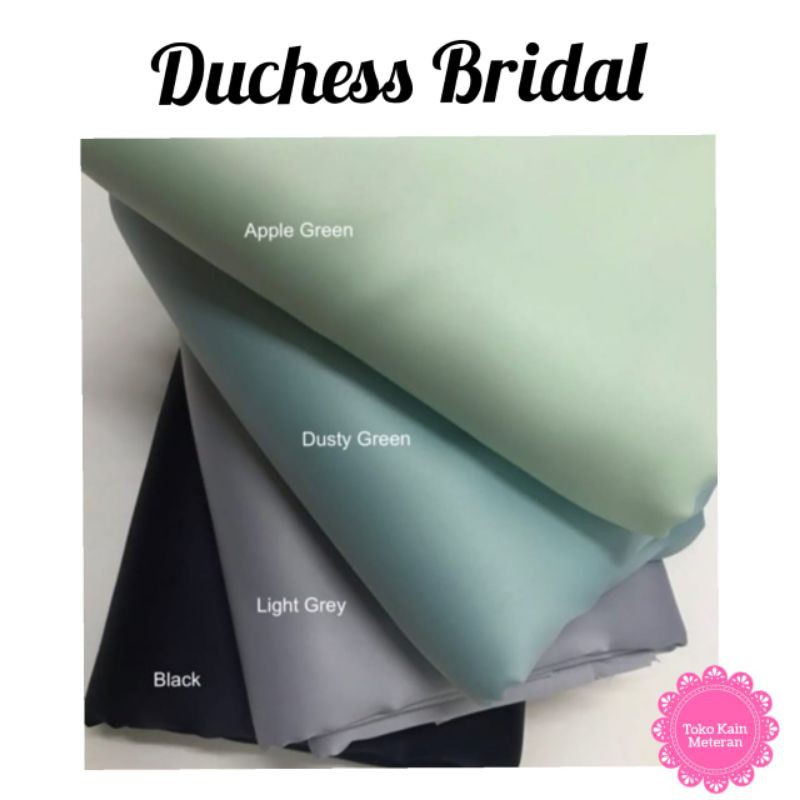 Jual KAIN DUCHESS DUCES / SATIN BRIDAL | Shopee Indonesia