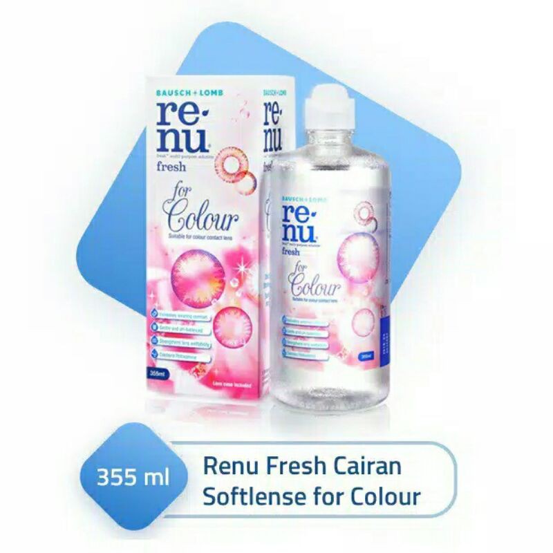 Jual Renu Colour 355 ml- renu fresh multi purpose for colour | Shopee ...