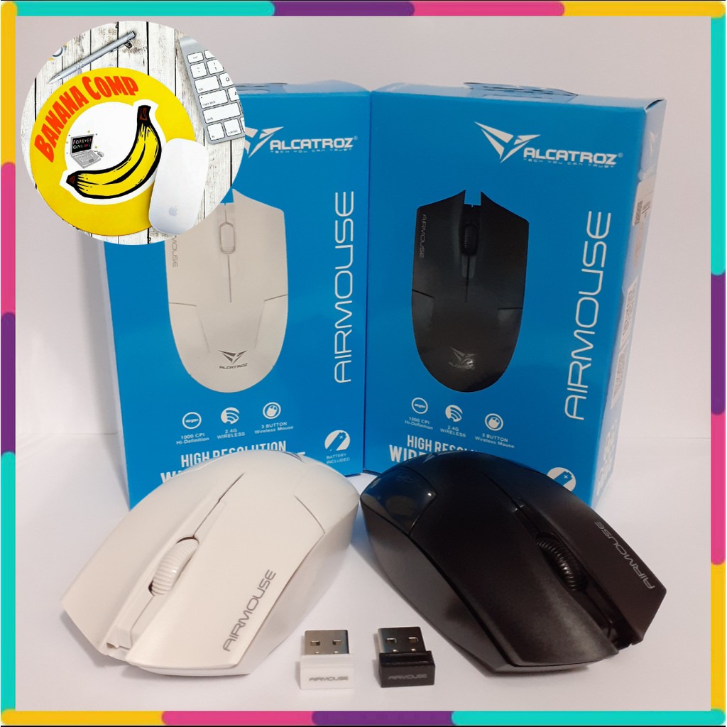 Jual Mouse Alcatroz Airmouse Wireless | Shopee Indonesia