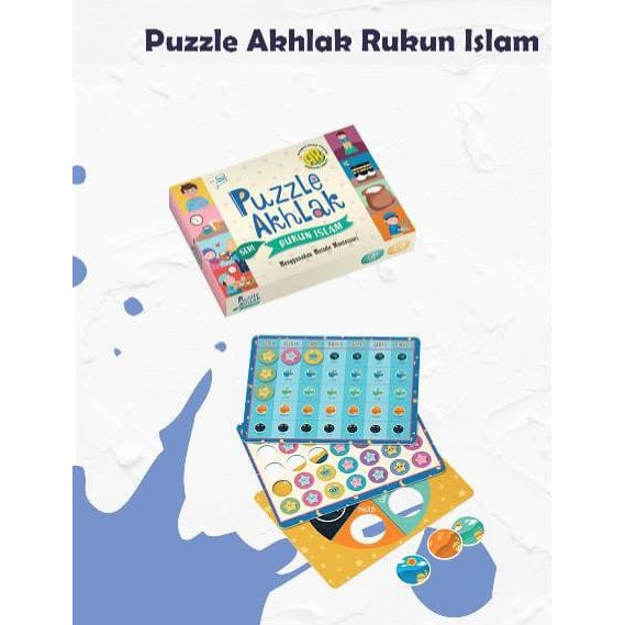 Jual Puzzle Akhlak Rukun Islam 4D | Shopee Indonesia