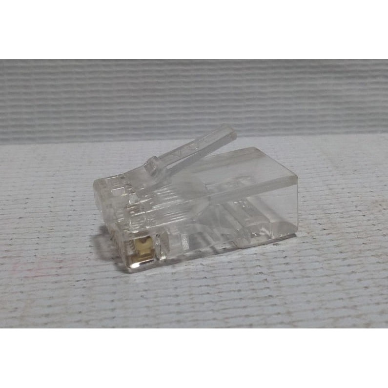 Jual JOGJA, KEPALA LAN CONNECTOR KONEKTOR RG45 HARGA PER 10 BIJI MEREK ...