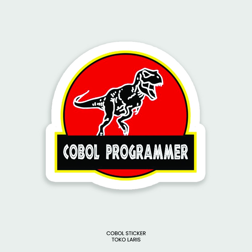 Jual Sticker COBOL PROGRAMMER Untuk Sticker Laptop, Tumblr, Helm, Case | Shopee Indonesia