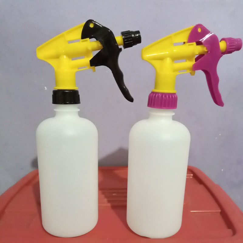 Jual Botol Tahan Kimia dan solven 500ml Tutup Head jet sprayer atau ...