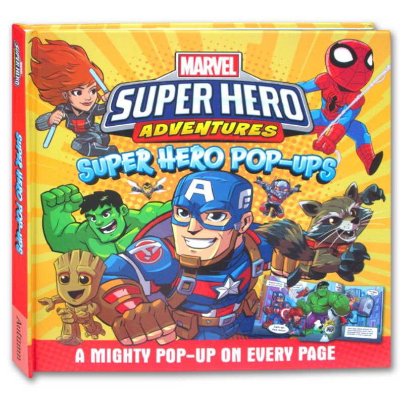 Jual Marvel Superhero Pop Ups Book | Shopee Indonesia
