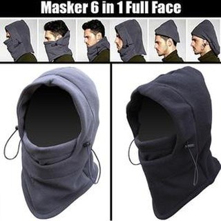 Jual Masker | Balaclava | Kupluk | Tutup Kepala | Topi Helm Polar 6in1 ...