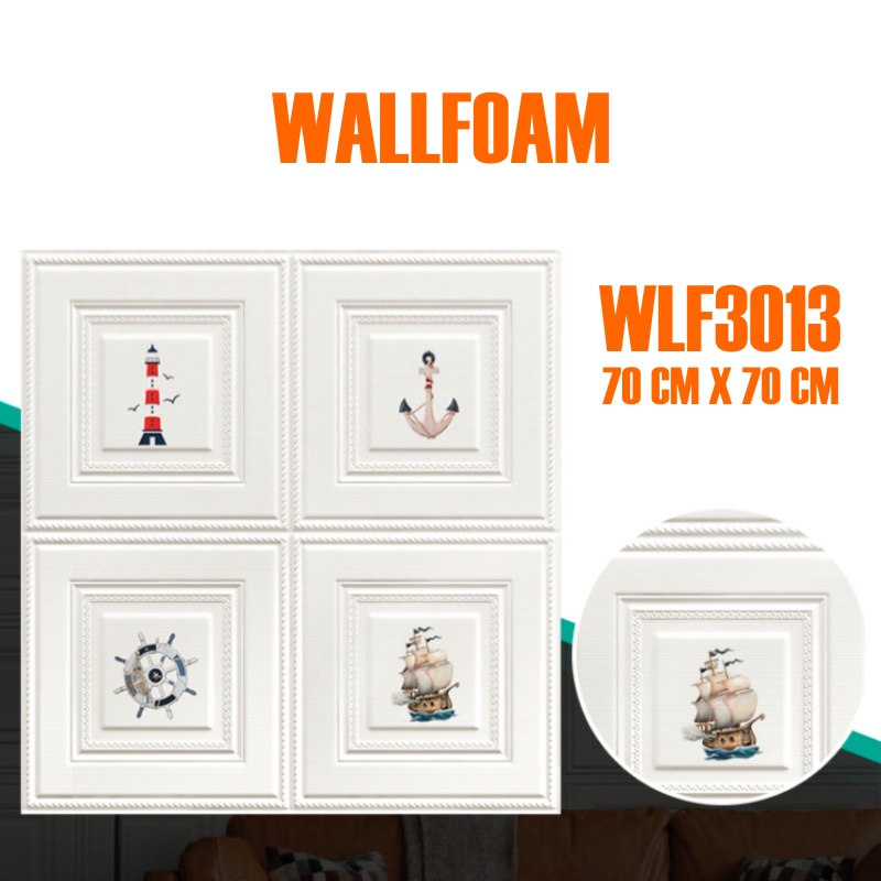 Jual Wallpaper Foam 5MM dengan Motif Kids Wallpaper 3D Peredam Suara ...