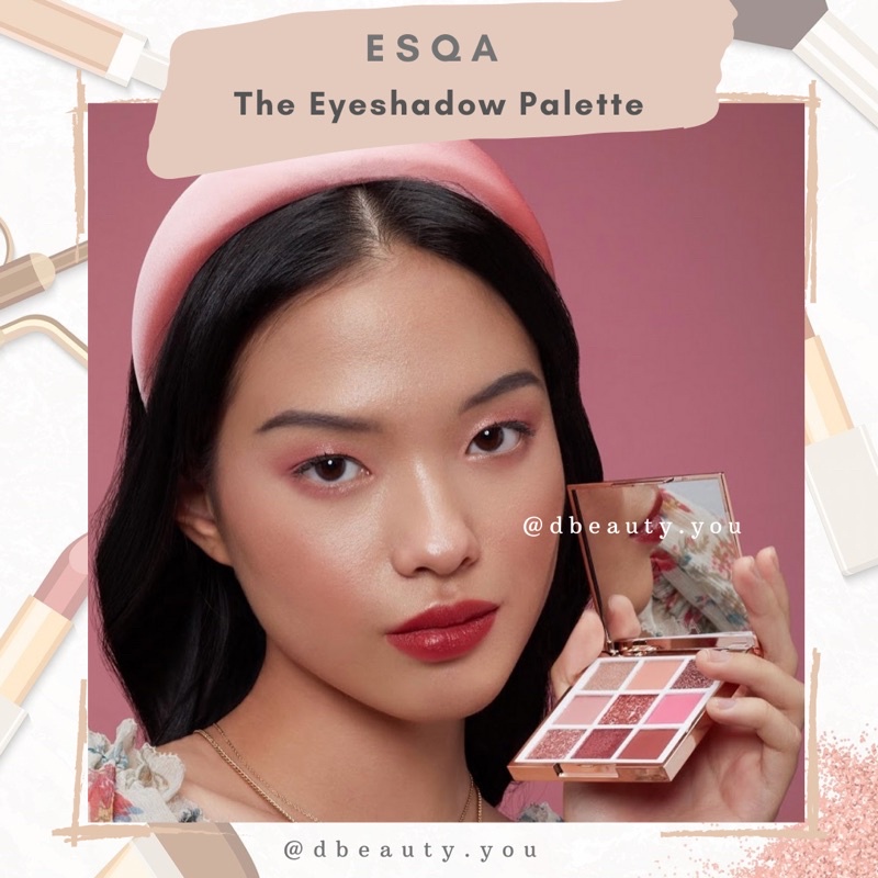 Jual ESQA - The Goddess Eyeshadow Palette / Peach/ Pink / Bronze ...