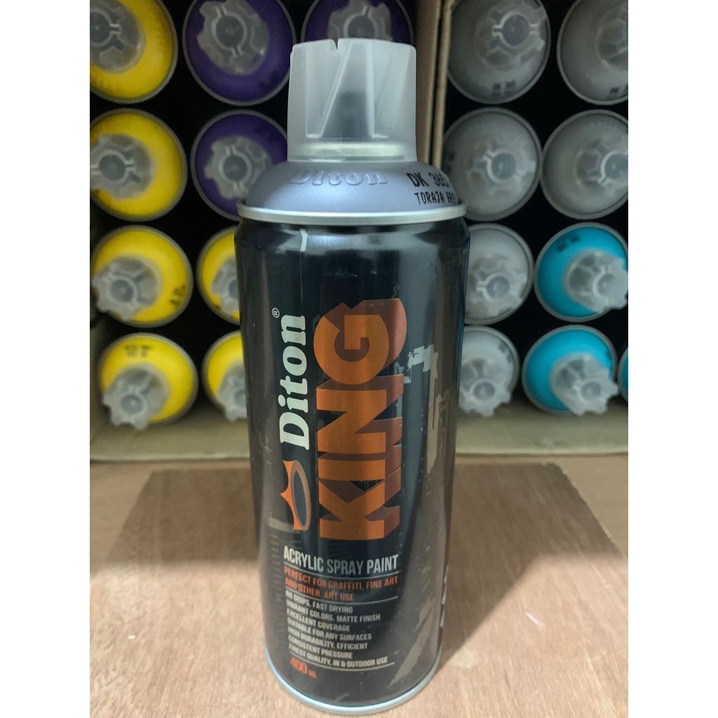 Jual Diton King DK365 TORAJA GREY - Acrylic Spray Paints | Shopee Indonesia