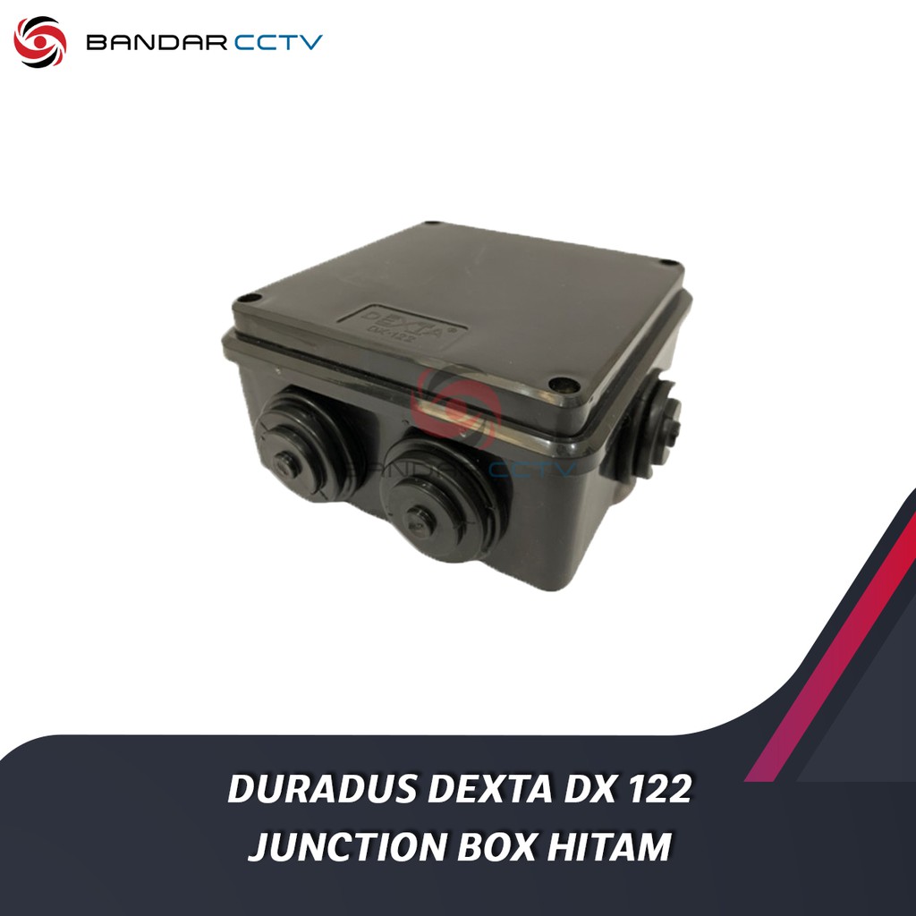 Jual Duradus Dexta DX 122 Junction Box Hitam | Shopee Indonesia