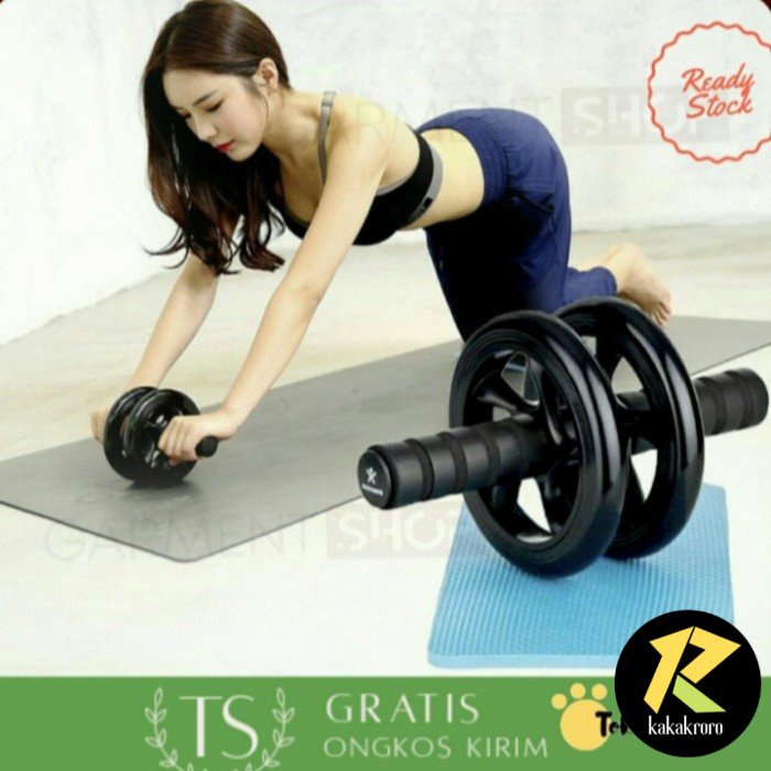 Jual Alat Pembentuk Otot Perut Lengan Alat Fitnes di Rumah Roller ...