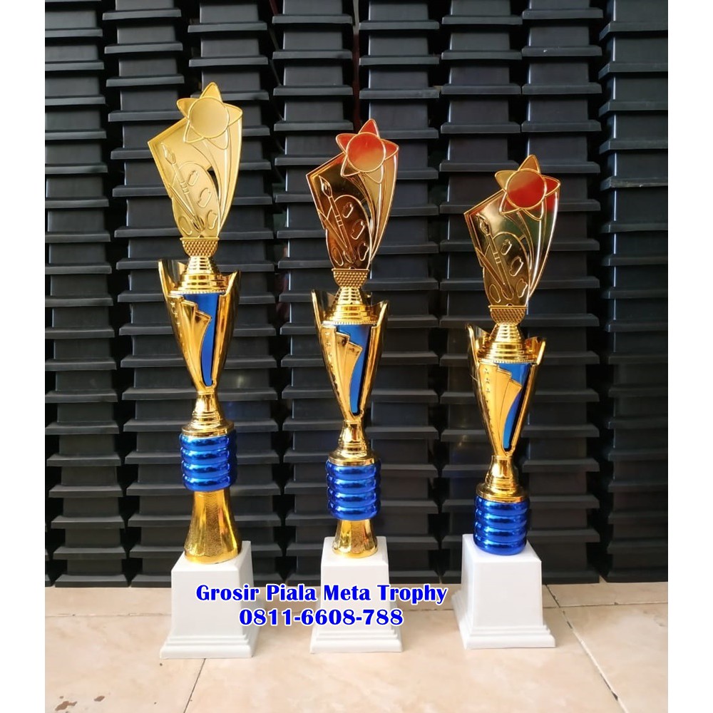 Jual PIALA/TROPHY SET 123 FREE STICKER COSTUM UNTUK LOMBA MTQ PESANTREN ...