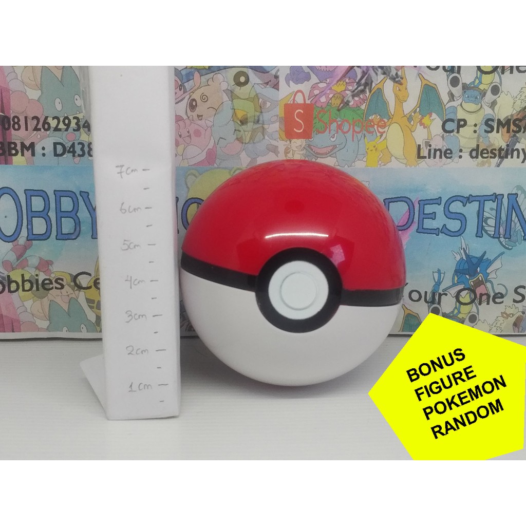 Jual Large Pokeball Cosplay Poke Ball Pokemon Figure Mainan Anak ...