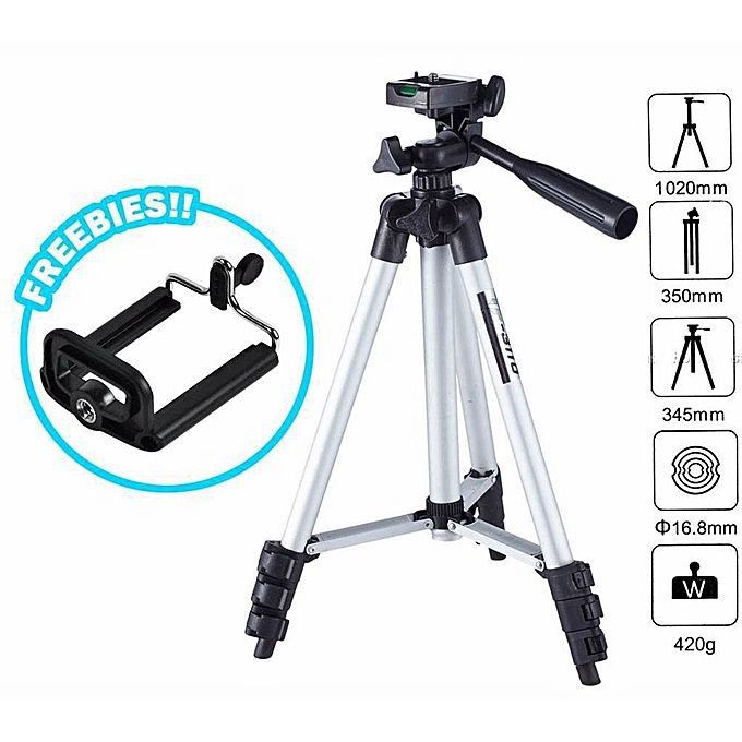 Jual TRIPOD PORTABLE ALUMINIUM | Shopee Indonesia