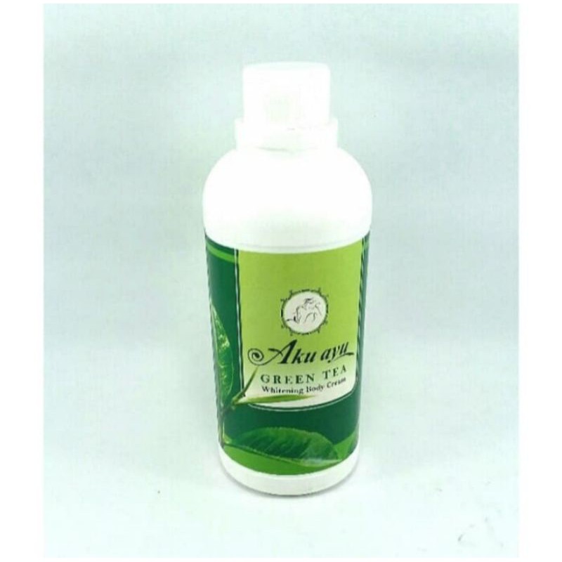 Jual Aku Ayu Green Tea Whitening Body Cream 250ml | Shopee Indonesia