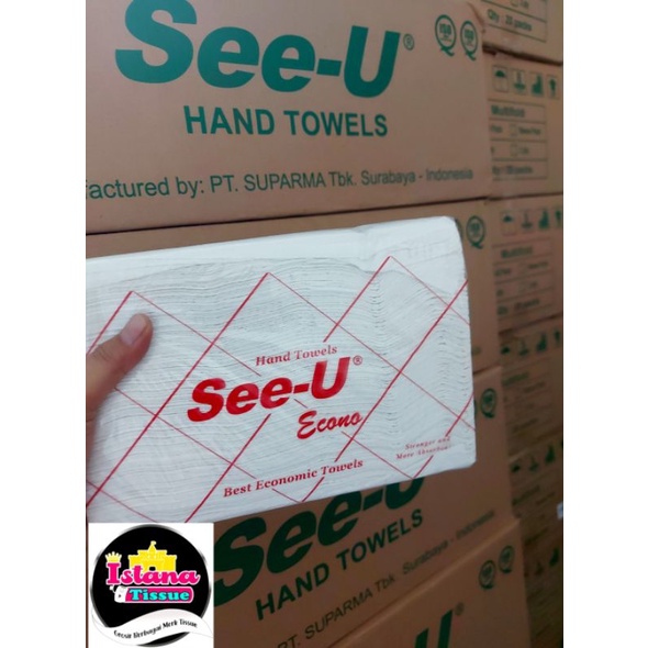 Jual ( PAKET 4 pcs ) See U Hand Towel Merah | Shopee Indonesia