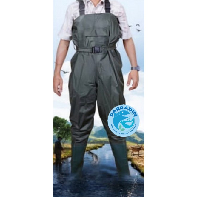 Jual part CHEST WADERS GREEN BAJU MANCING PANEN KERJA KRISBOW ap ...