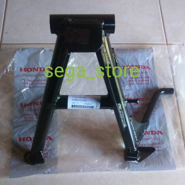 Jual Standar tengah honda new mega pro monoshock karburator ori ...