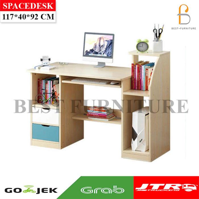 Jual Best Space Desk Meja Kerja Meja Komputer Meja Belajar Multifungsi ...