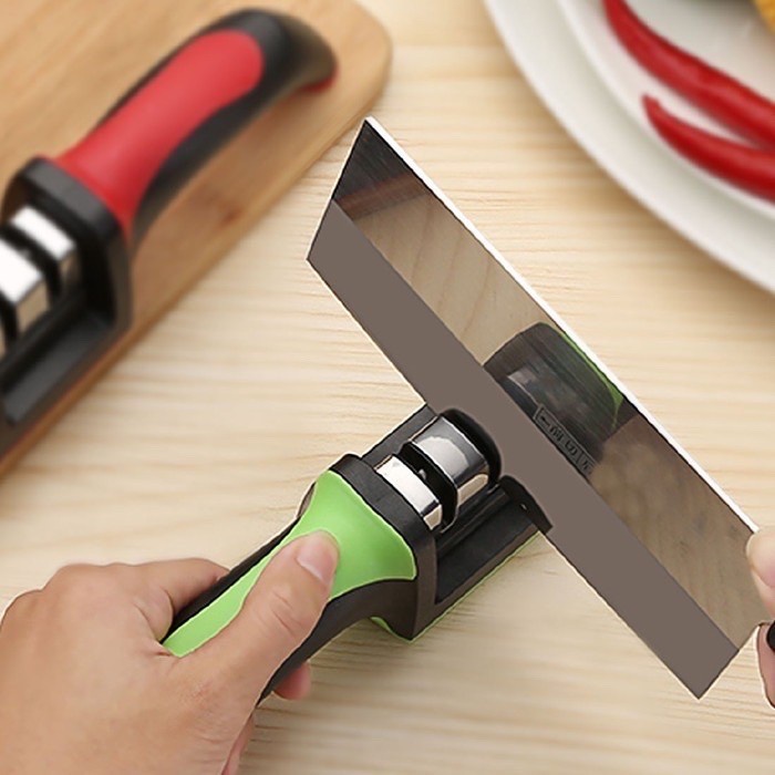 Jual YH ASAHAN PISAU CORTEX 3 SLOT ALAT PENGASAH GUNTING KNIFE ...