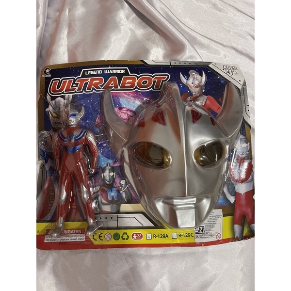 Jual MAINAN LEGEND WARRIOR ULTRABOT / ROBOT ULTRAMAN DAN TOPENG ...