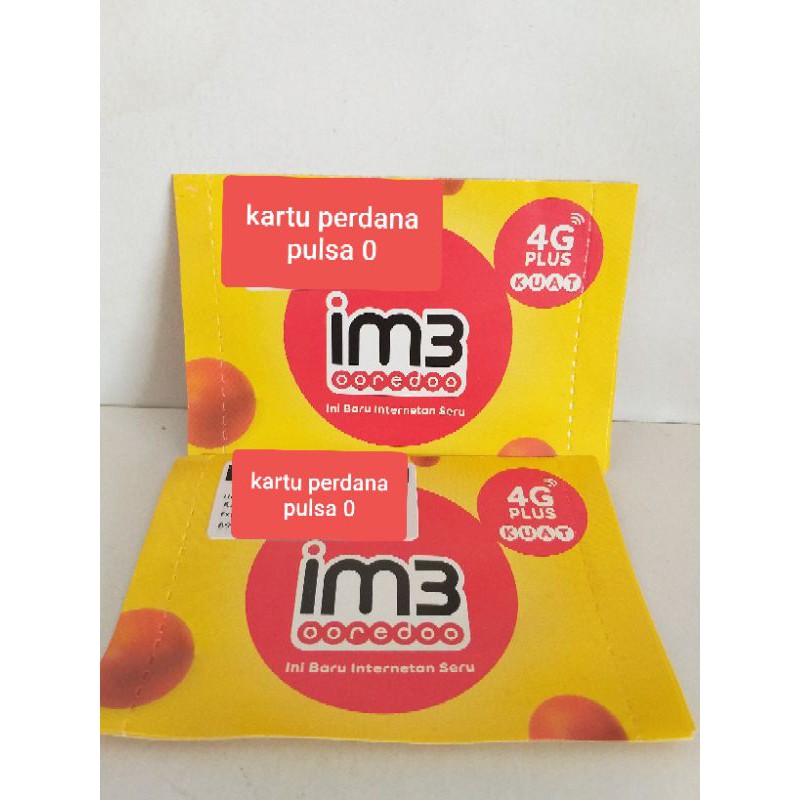 Jual KARTU PERDANA Im3 REGULER | Shopee Indonesia