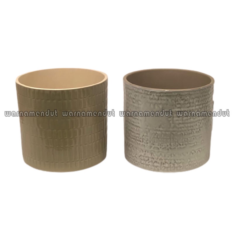 Jual Pot tanaman dekoratif tanah liat tembikar dia 12cm WMO IK5779 ...