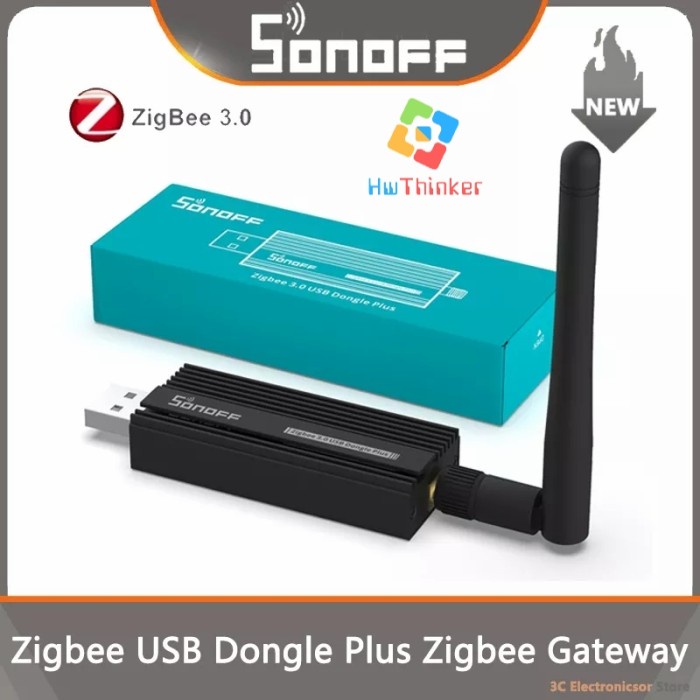 Jual Sonoff ZigBee 3.0 USB Dongle Plus Gateway Zigbee2MQTT ZHA ZBDongle-E | Shopee Indonesia
