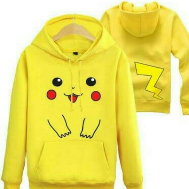 Jual Jaket Pikachu Pokemon Kuning | Shopee Indonesia