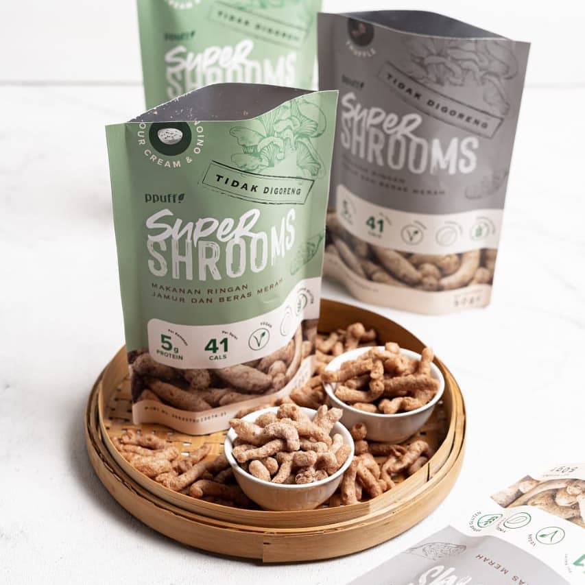 Jual SUPERSHROOMS SNACK DIET JAMUR TRUFFLE / JAMUR TRUFFLE PUFF ...