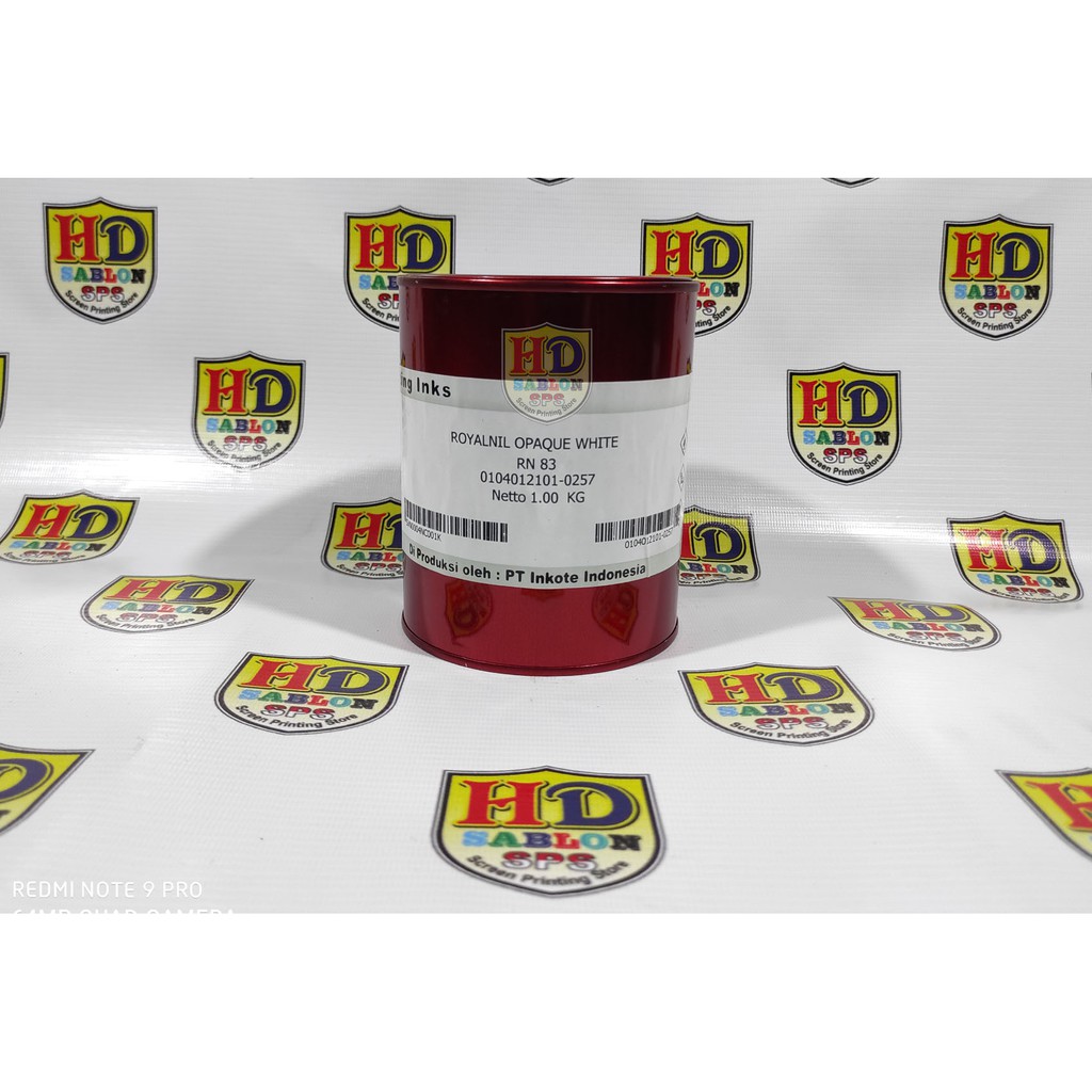 Jual tinta Sablon Parasit Taslan ROYALNIL RN 1kg | Shopee Indonesia