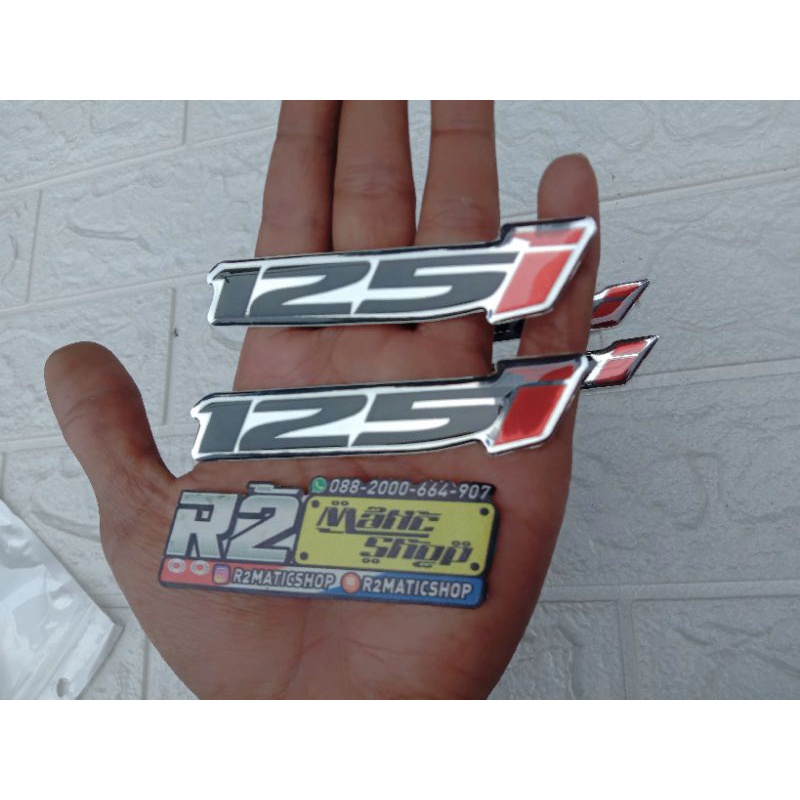 Jual Emblem honda latin warna chrome hitam merah emblem emas tulisan ...