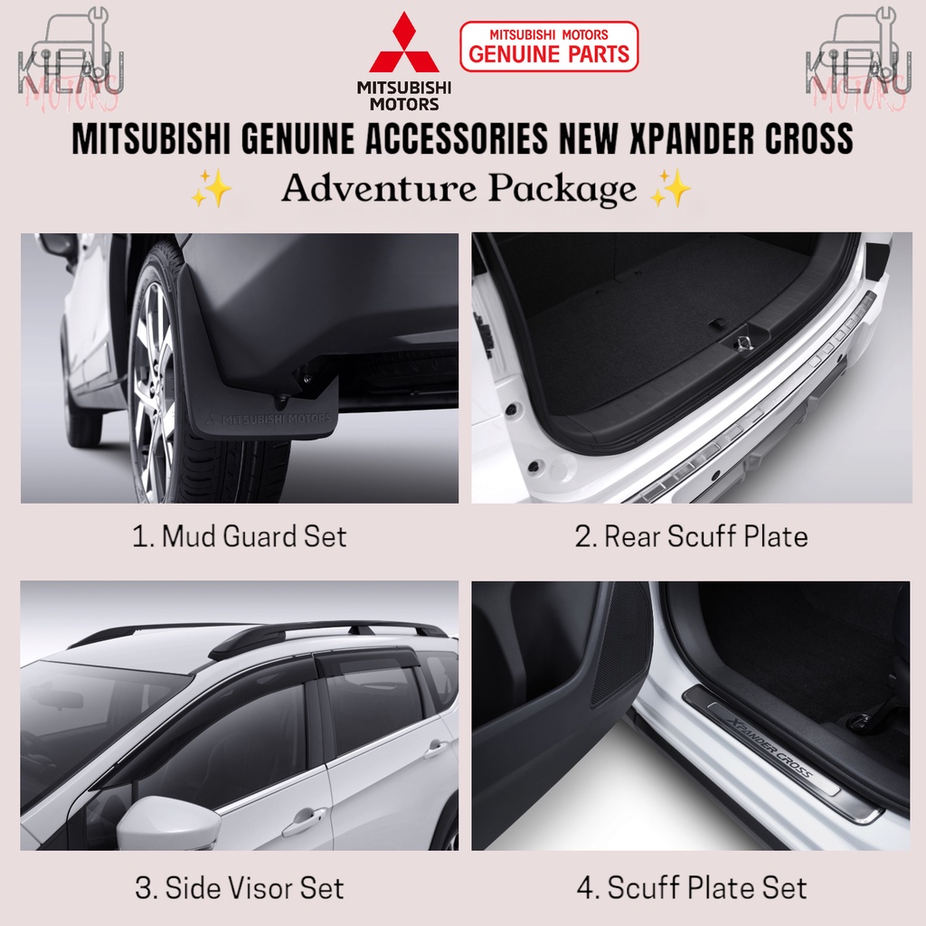 Jual Paket Adventure Aksesoris Mitsubishi New Xpander Cross / Adventure ...