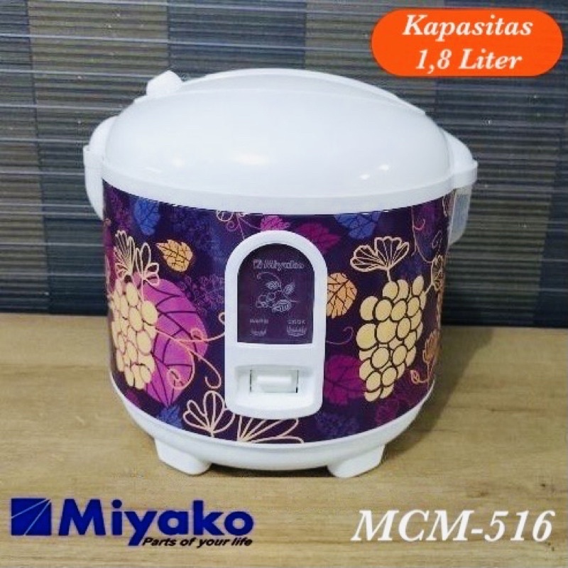 Jual Magic com Miyako MCM-516 (1,8 Liter) | Shopee Indonesia