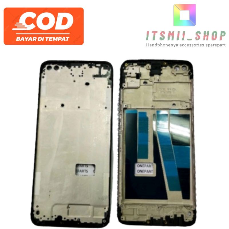 Jual FRAME BEZZEL TULANG TENGAH DUDUKAN LCD OPPO A52 2020 ORIGINAL ...