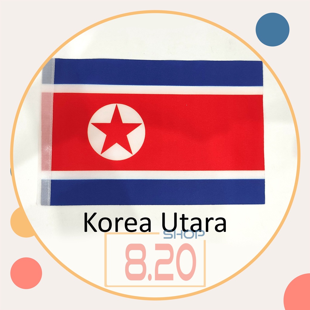 Jual Bendera Mini Meja / Standing Table Flag Eastern Asia / Negara ...