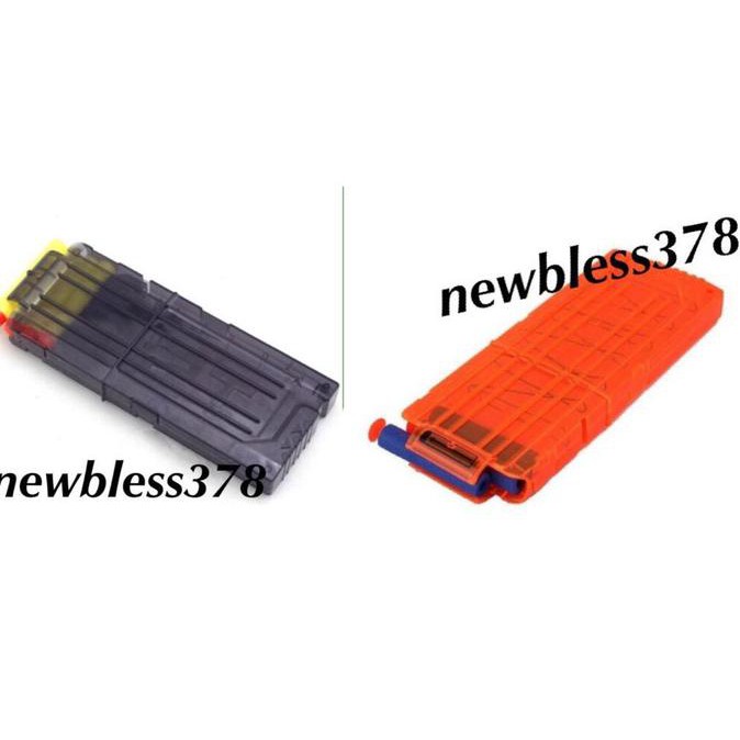 Jual Tempat peluru clip klip magazine 12 soft dart - magazine nerf gun ...