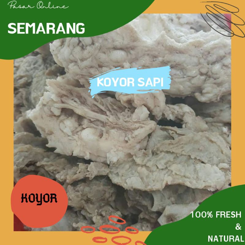 Jual Koyor Sapi / Segar / Fresh / Belanja Daging Semarang / Murah ...