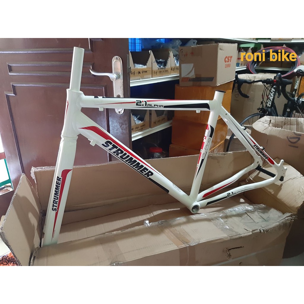 Jual frame road bike strummer 2.1alpha atau frame balap | Shopee Indonesia
