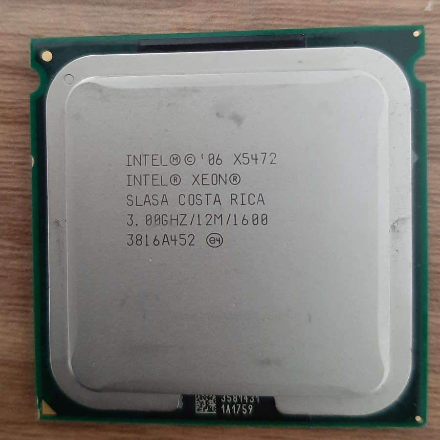 Jual rosesor Intel® Xeon® X5472 Cache 12M, 3,00 GHz, 1.600 MH | Shopee ...