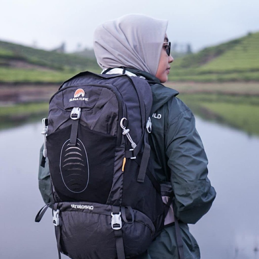 Jual Backpack Sunature Original Stratos 40L - Tas Keril Hiking Tas Gunung | Shopee Indonesia