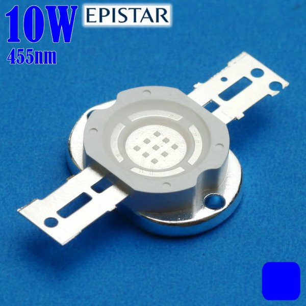 Jual Led HPL 10 Watt Biru Blue GROW BLUE CORAL 450-455Nm 200Lm Epistar ...